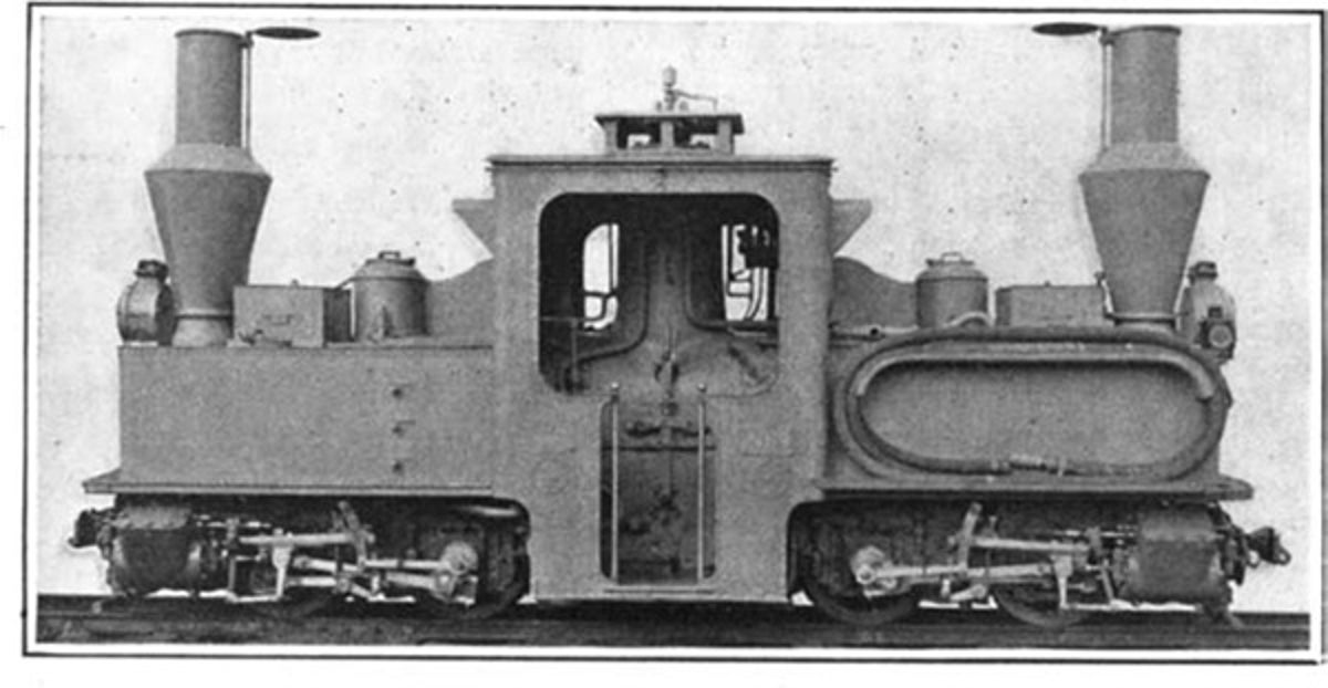 Miniature Locomotive for War Work, 1915 | Scientific American