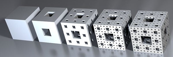A Few of My Favorite Spaces: The Menger Sponge - Scientific American ...