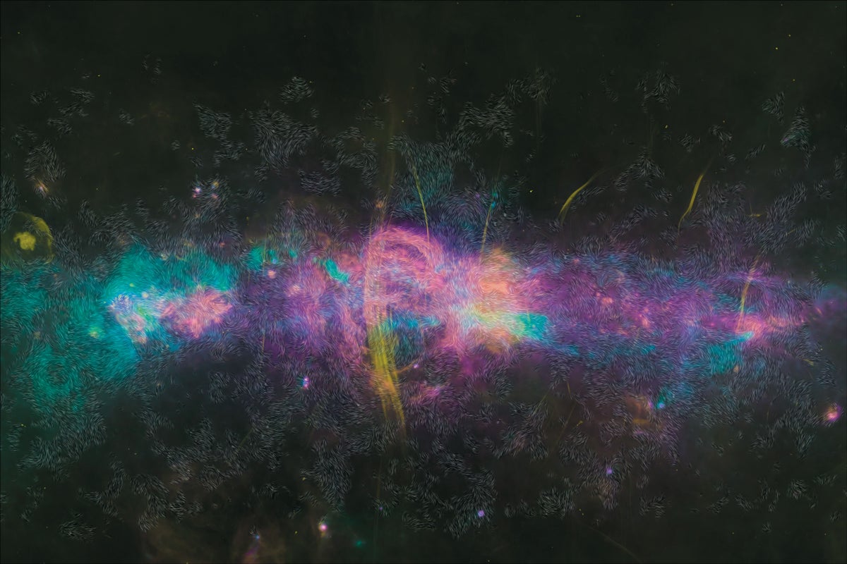 Dazzling New Milky Way Map Shows How Magnetism Shapes Our Galaxy ...