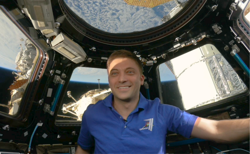 Astronaut Matthew Dominick Speaks to Scientific American, Live from the ...