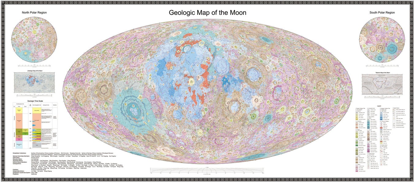 China’s Moon Atlas Is the Most Detailed Ever Made | Scientific American