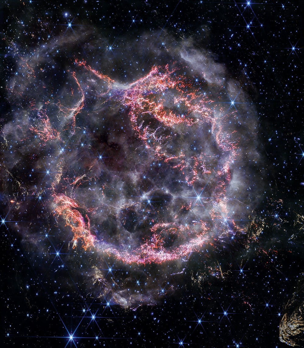 JWST Photos Reveal Bizarre Physics of Supernova Explosions | Scientific ...