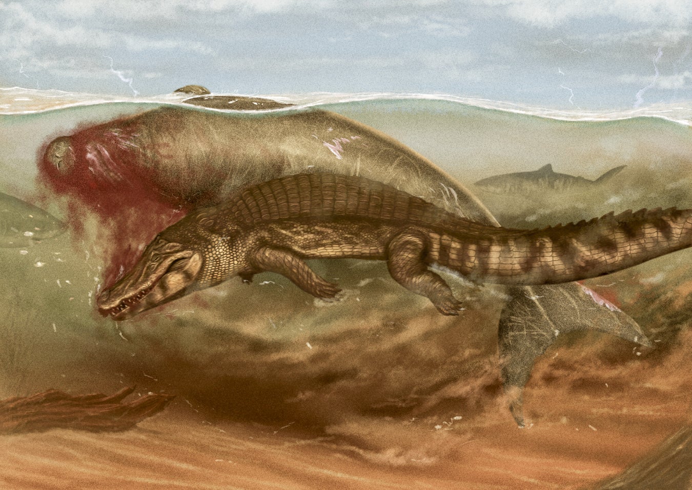 This Ancient Sea Cow Was Killed by a Croc and Eaten by a Shark ...