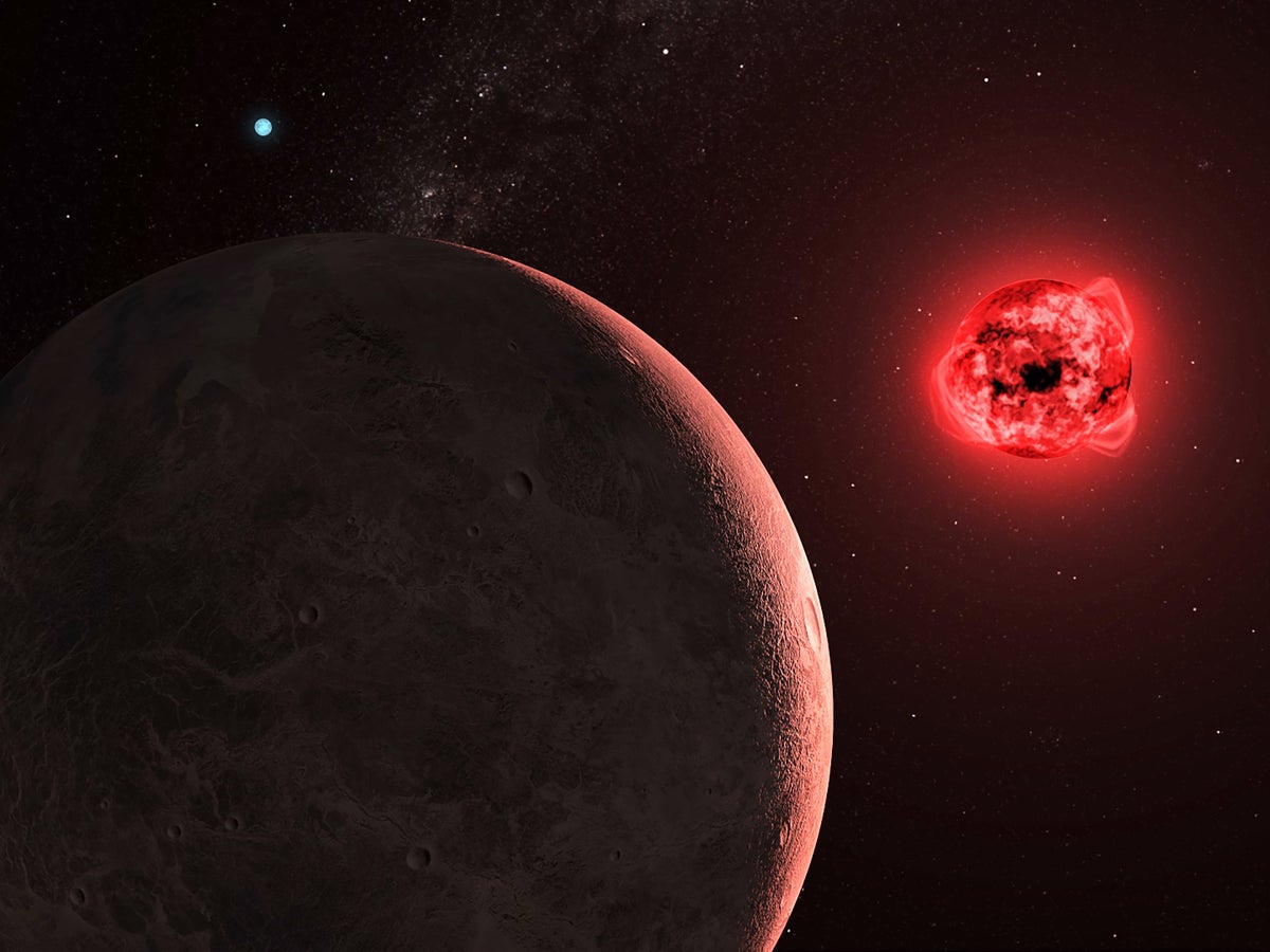 what object orbits a planet