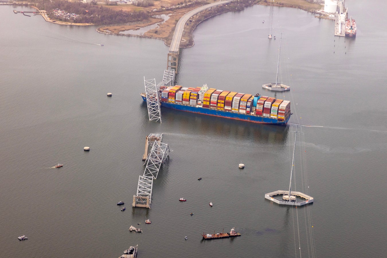 Why Baltimore’s Francis Scott Key Bridge Collapsed after Strike by ...