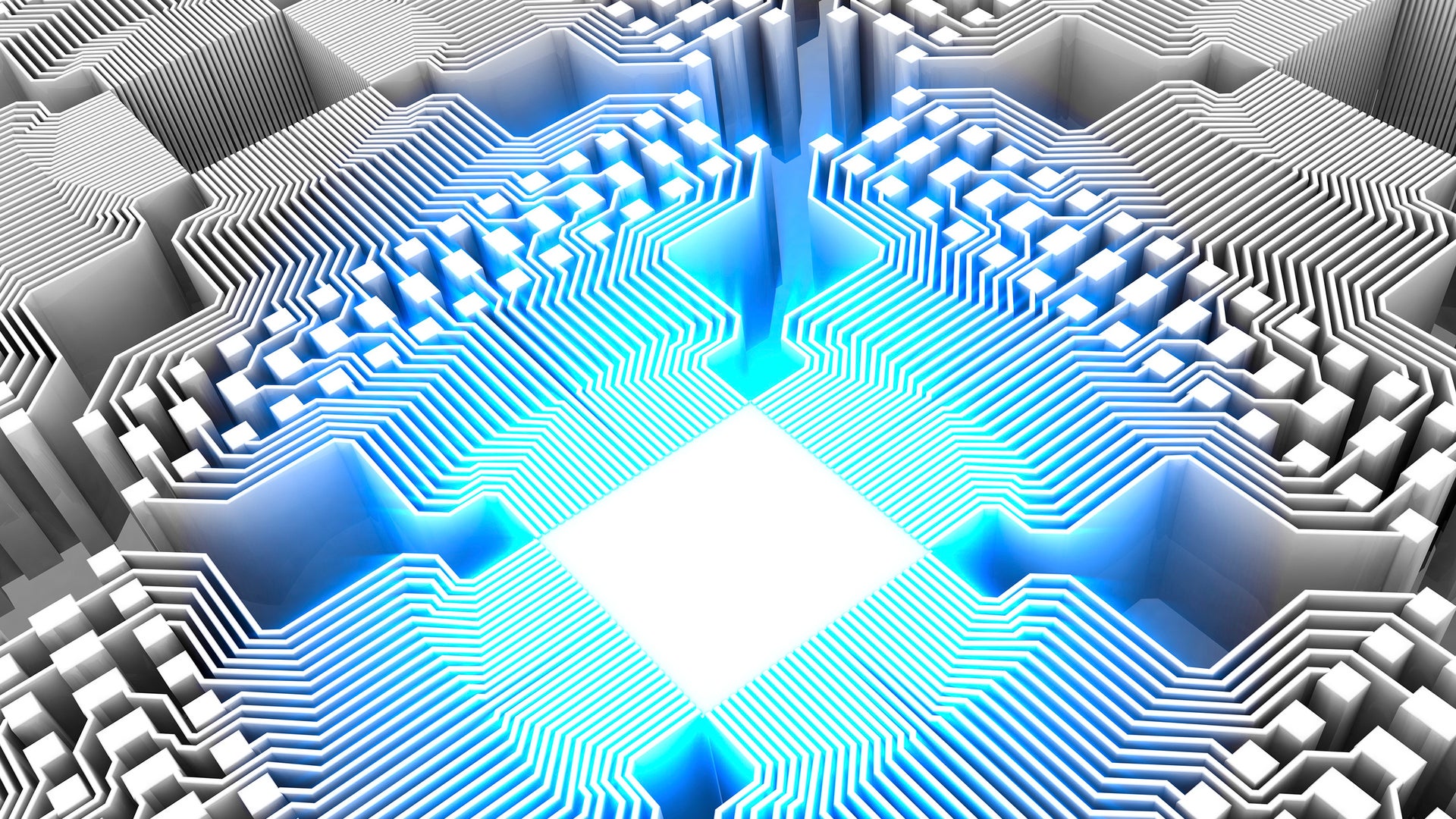 quantum computer hd wallpaper