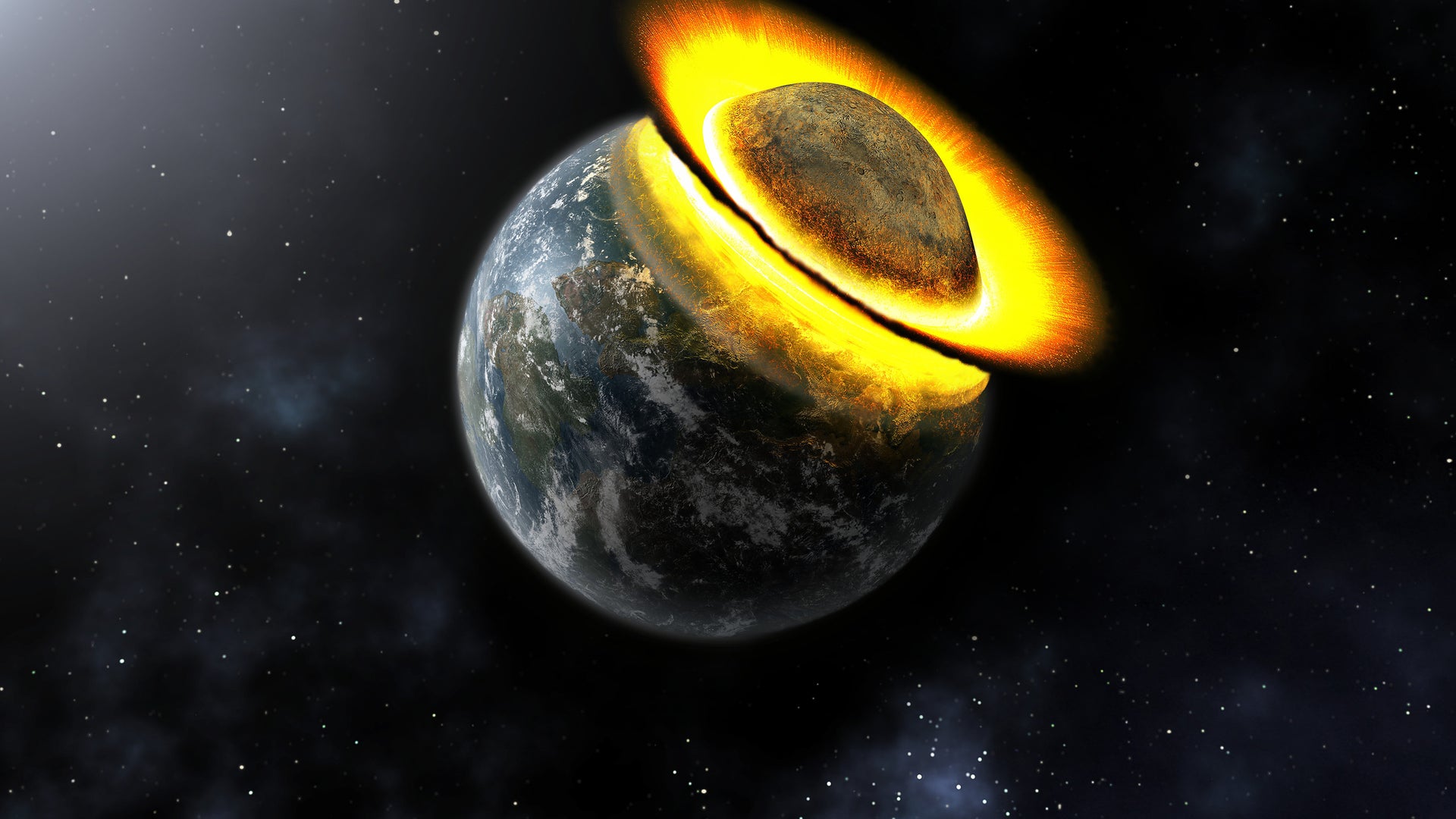 rogue planet collision