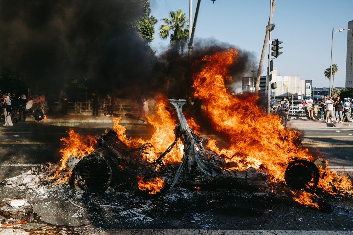Why the Waymo Car Fires in Recent Los Angeles Protests Caused the ...