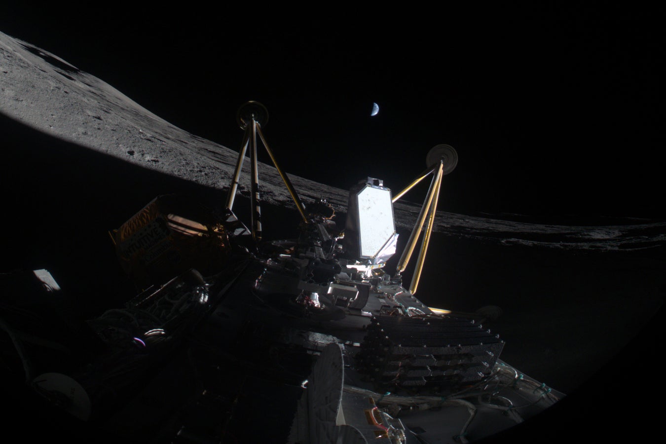 Athena Lunar Lander Declared Dead on the Moon | Scientific American