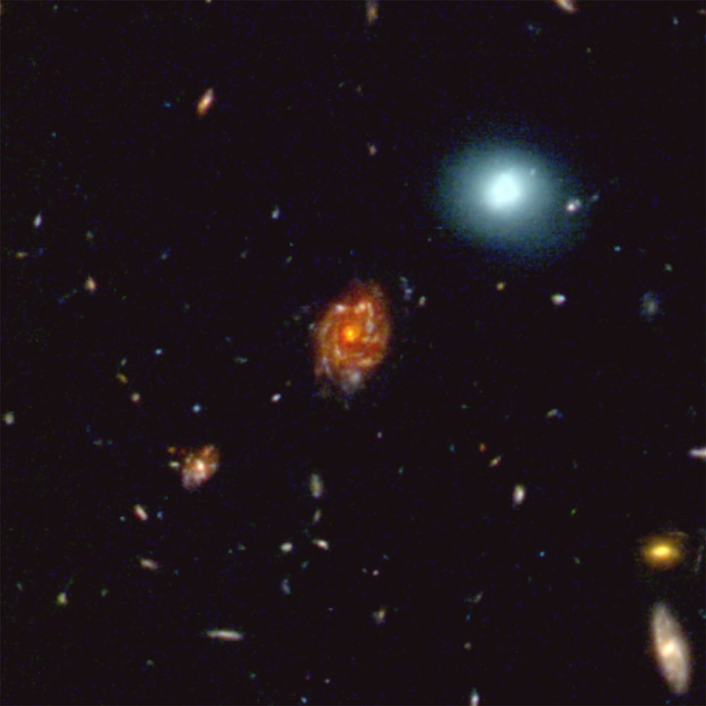 JWST Spots Giant Spiral Galaxy Shockingly Early in Cosmic History ...