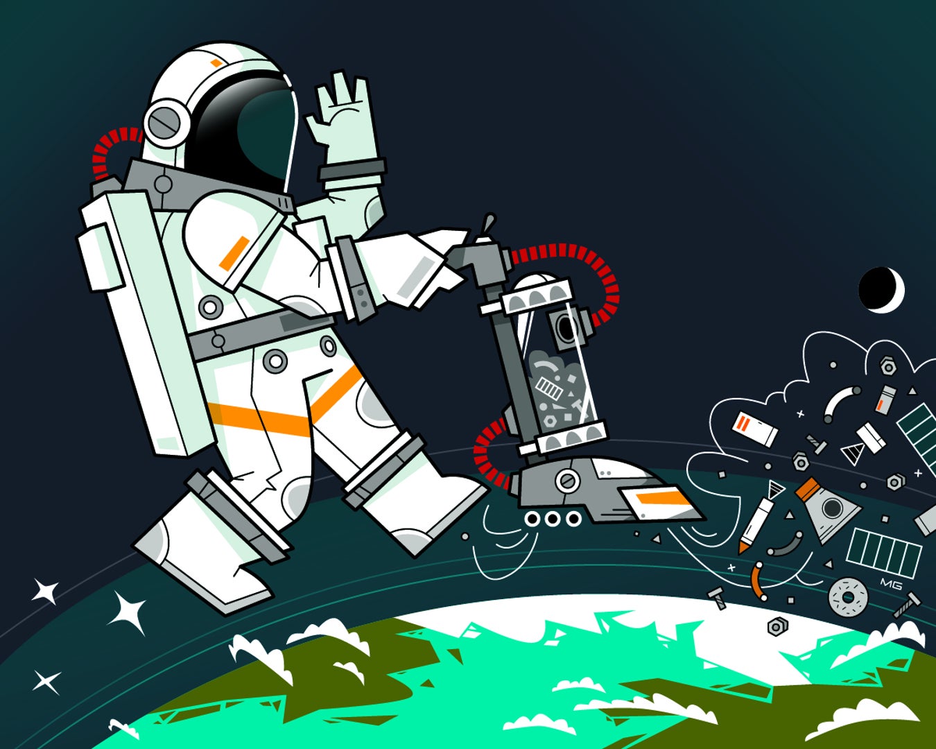 Space Trash Threatens the Global Economy | Scientific American