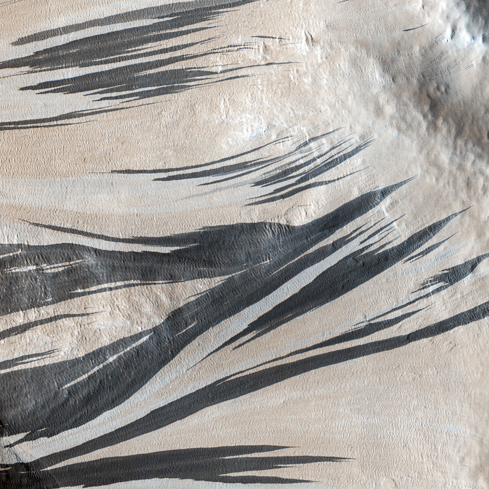 mars surface drip patterns