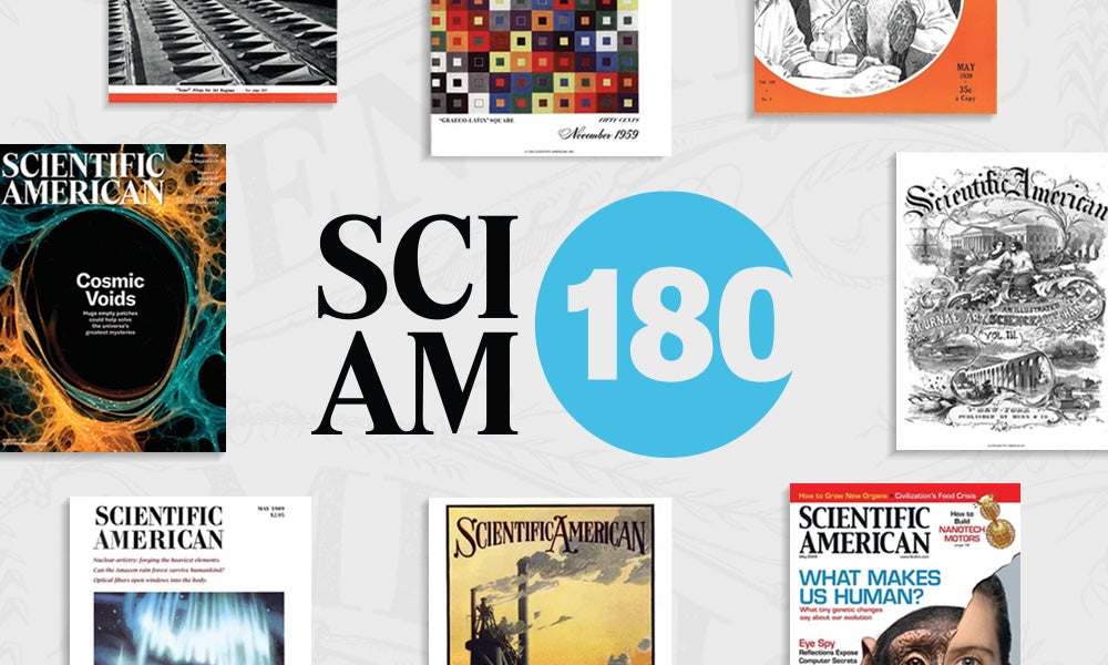 Celebrating 180 Years of Scientific American | Scientific American