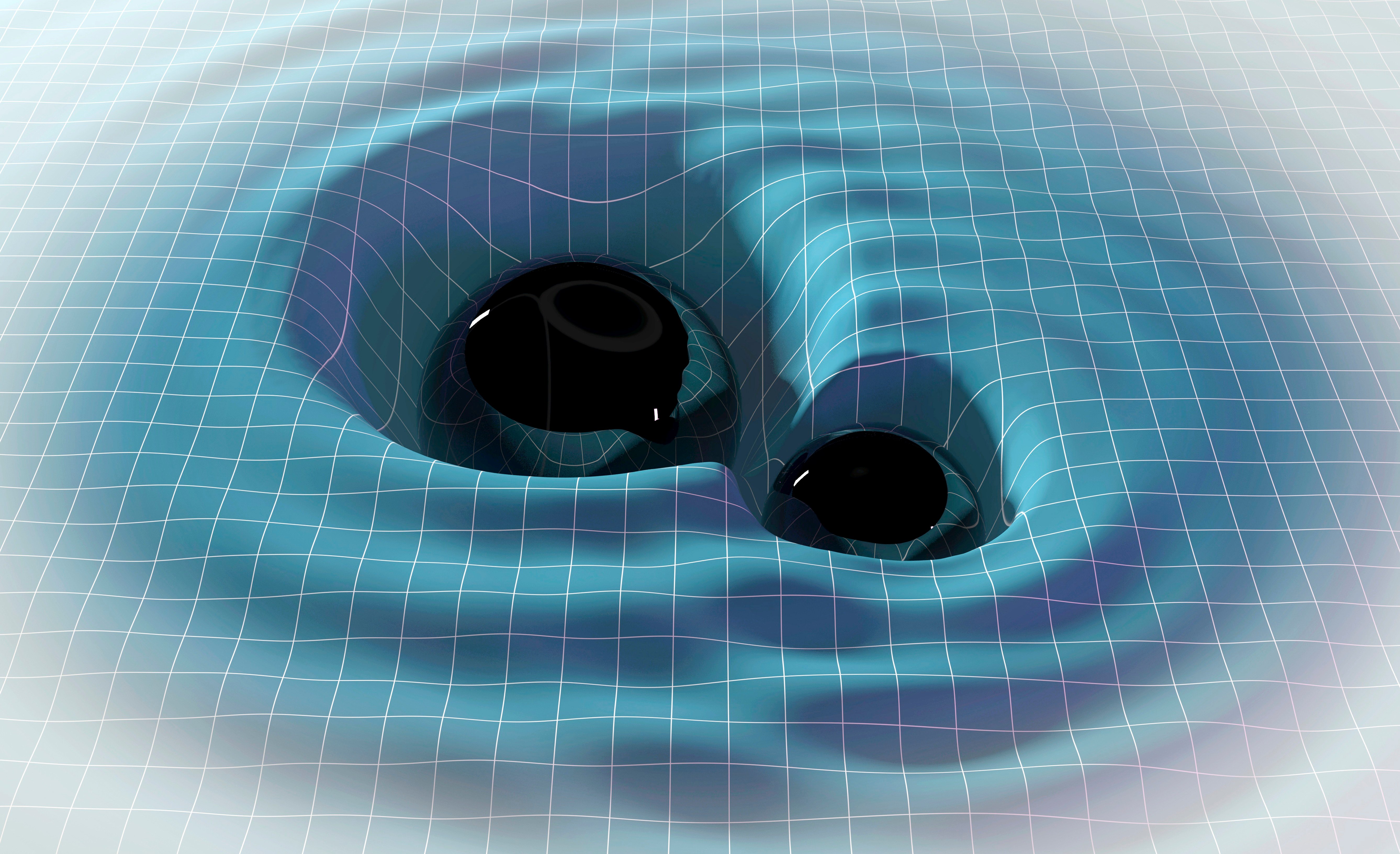 Black Hole Gravity Illustration