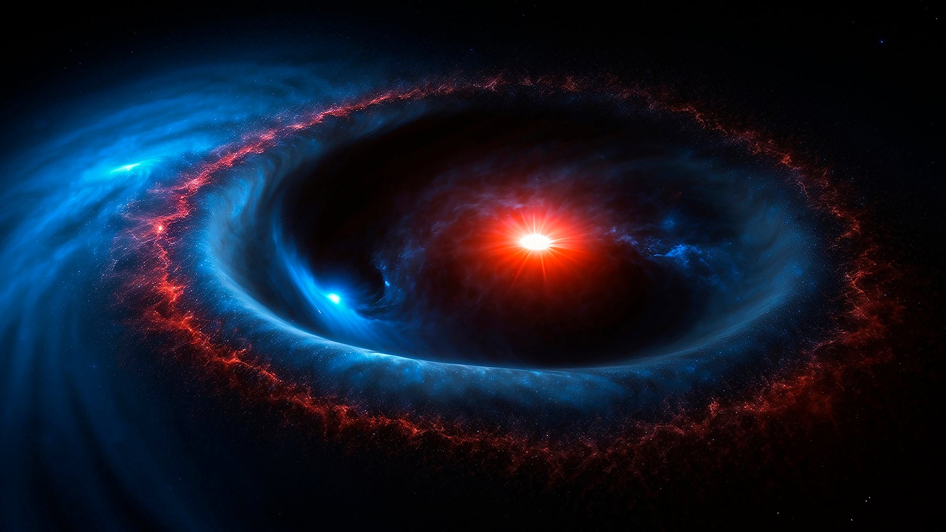 is there a star exploding right now