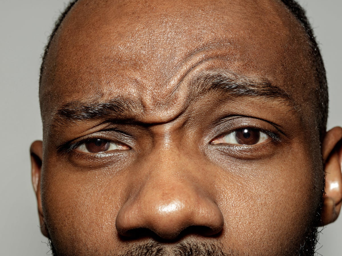 exasperated face expression