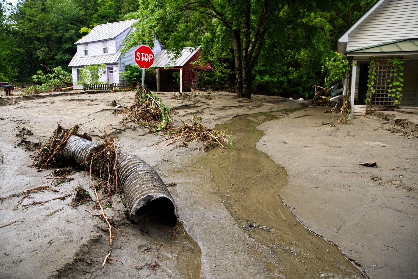 Former Hurricane Beryl Floods Vermont in a Repeat of Last Year ...