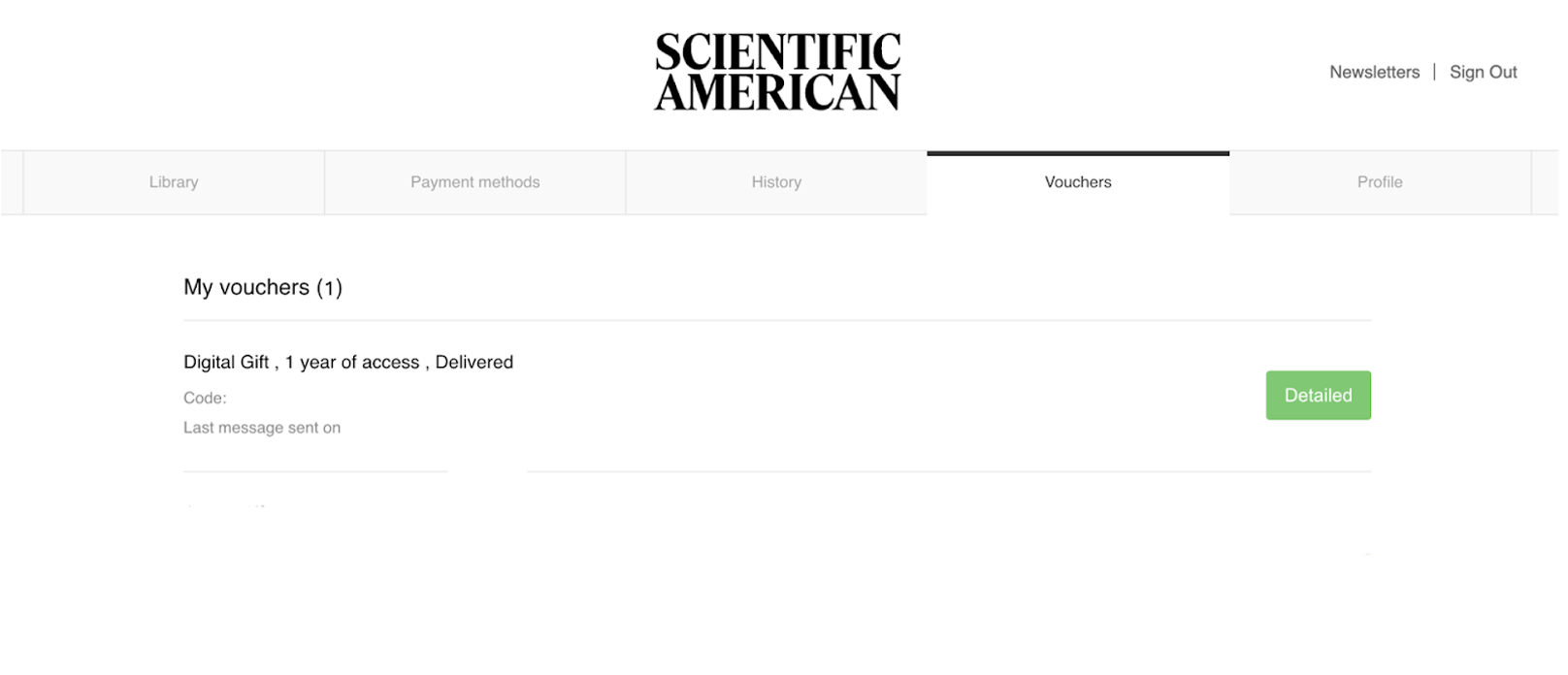 Subscriptions & Account | Scientific American
