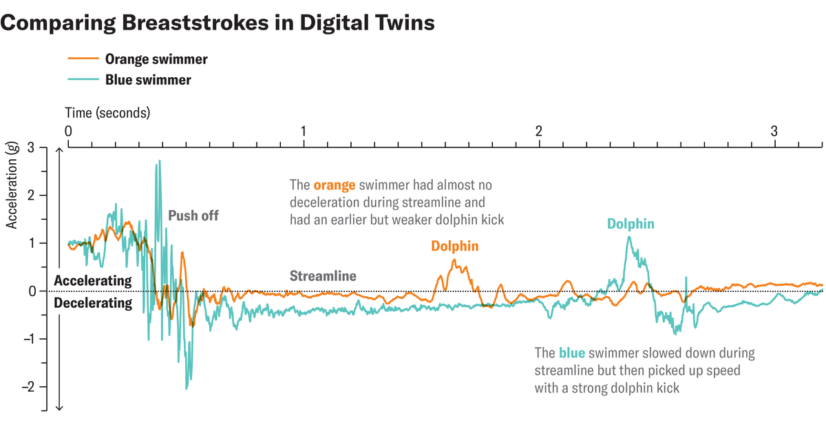 Training with 'Digital Twins' Could Boost Olympic Swimmer Speeds ...