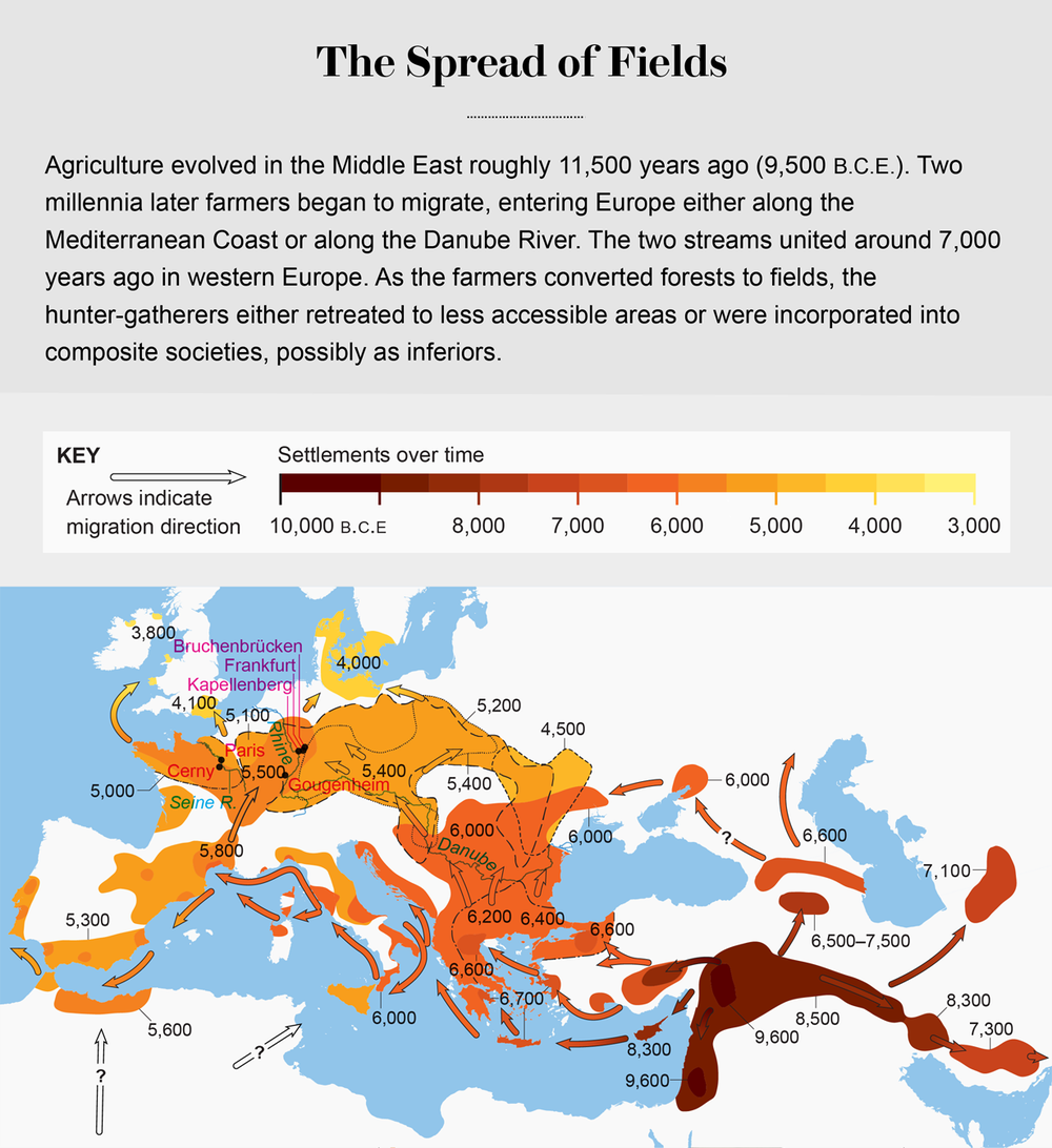 When the First Farmers Arrived in Europe, Inequality Evolved ...