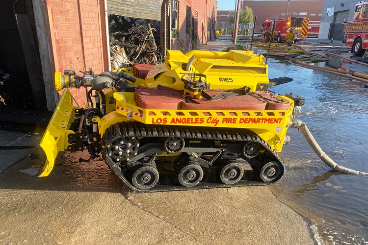 Firefighting Robots Go Autonomous | Scientific American