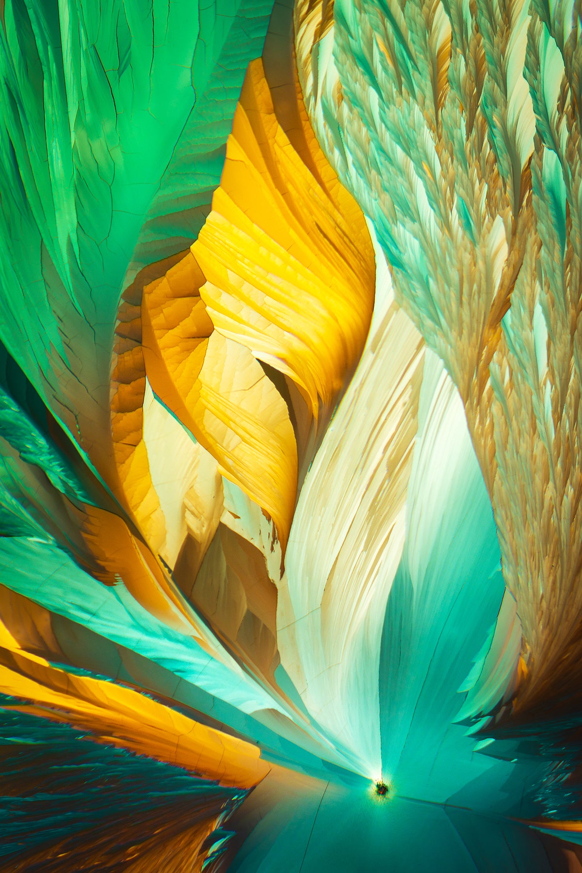 See Crystals Form a Mesmerizing World of Microscopic Landscapes ...
