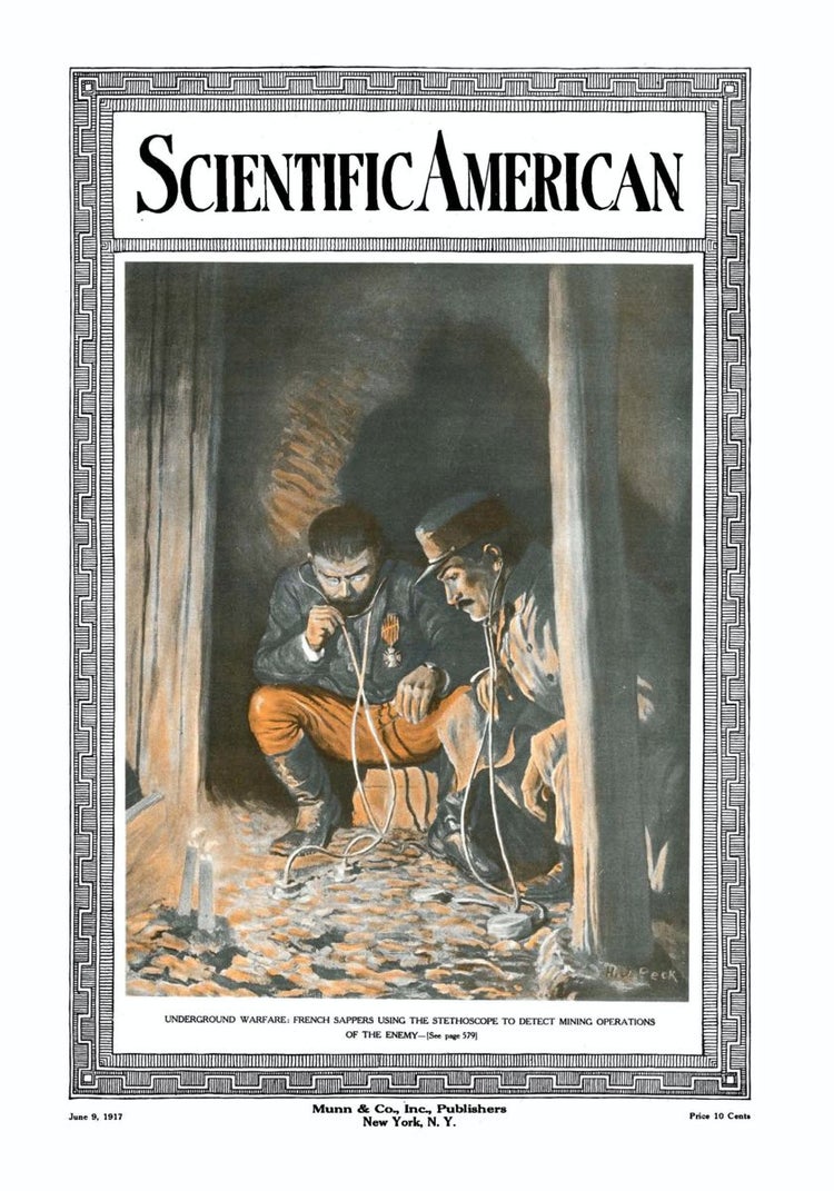 The First World War | Scientific American