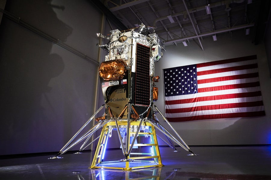 Second Private U.S. Moon Lander Readies for Launch | Scientific American