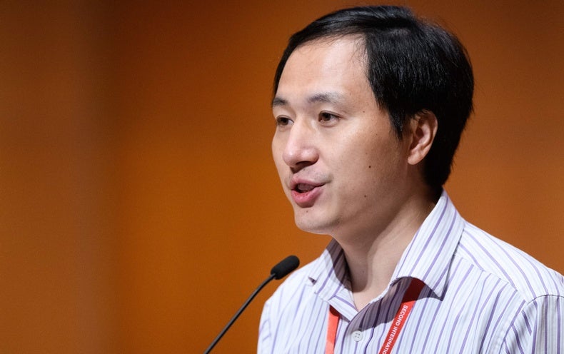 Scientist behind "CRISPR Babies" Fired by University - Scientific American