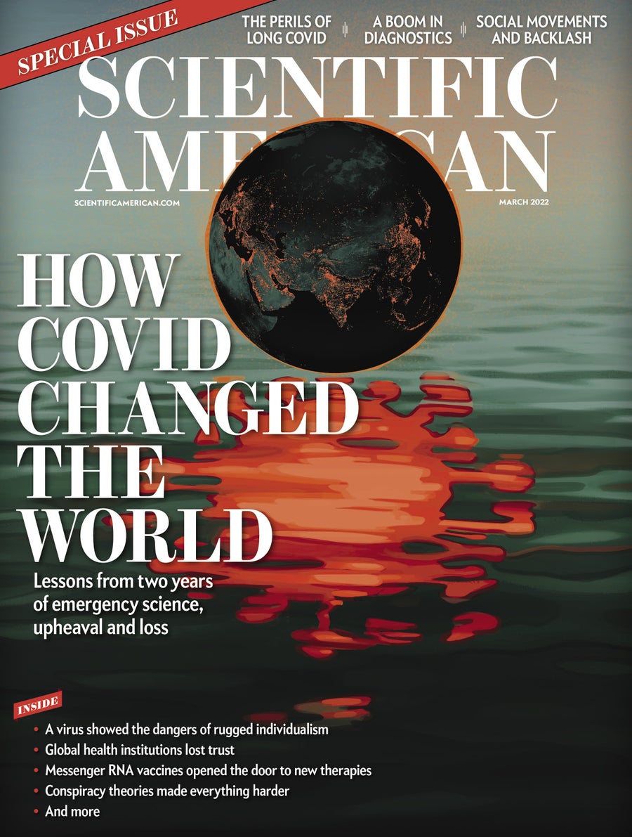 Introducing a Special Issue on How COVID Changed the World | Scientific ...