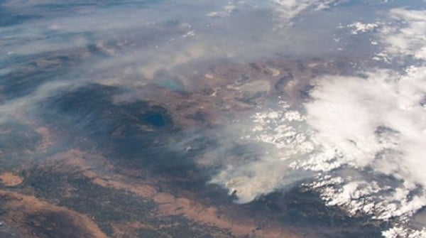 Space Station Crew Photographs Raging California Wildfires - Scientific ...