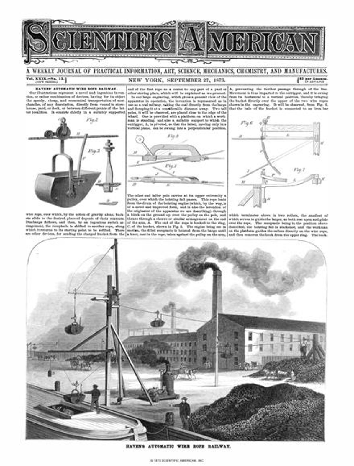 Scientific American Volume 29, Issue 13 | Scientific American