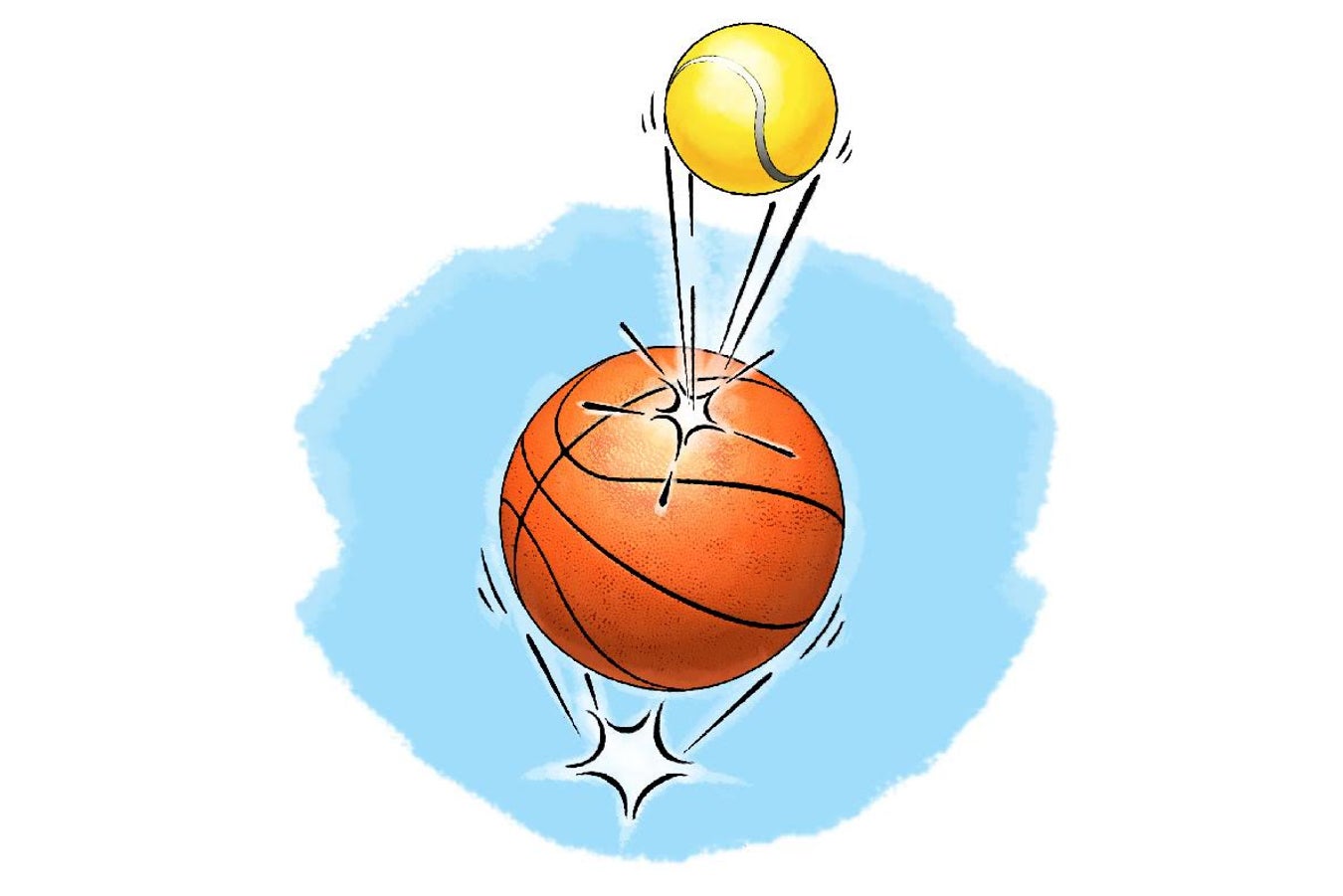 Energetic 2-Ball Bounces | Scientific American