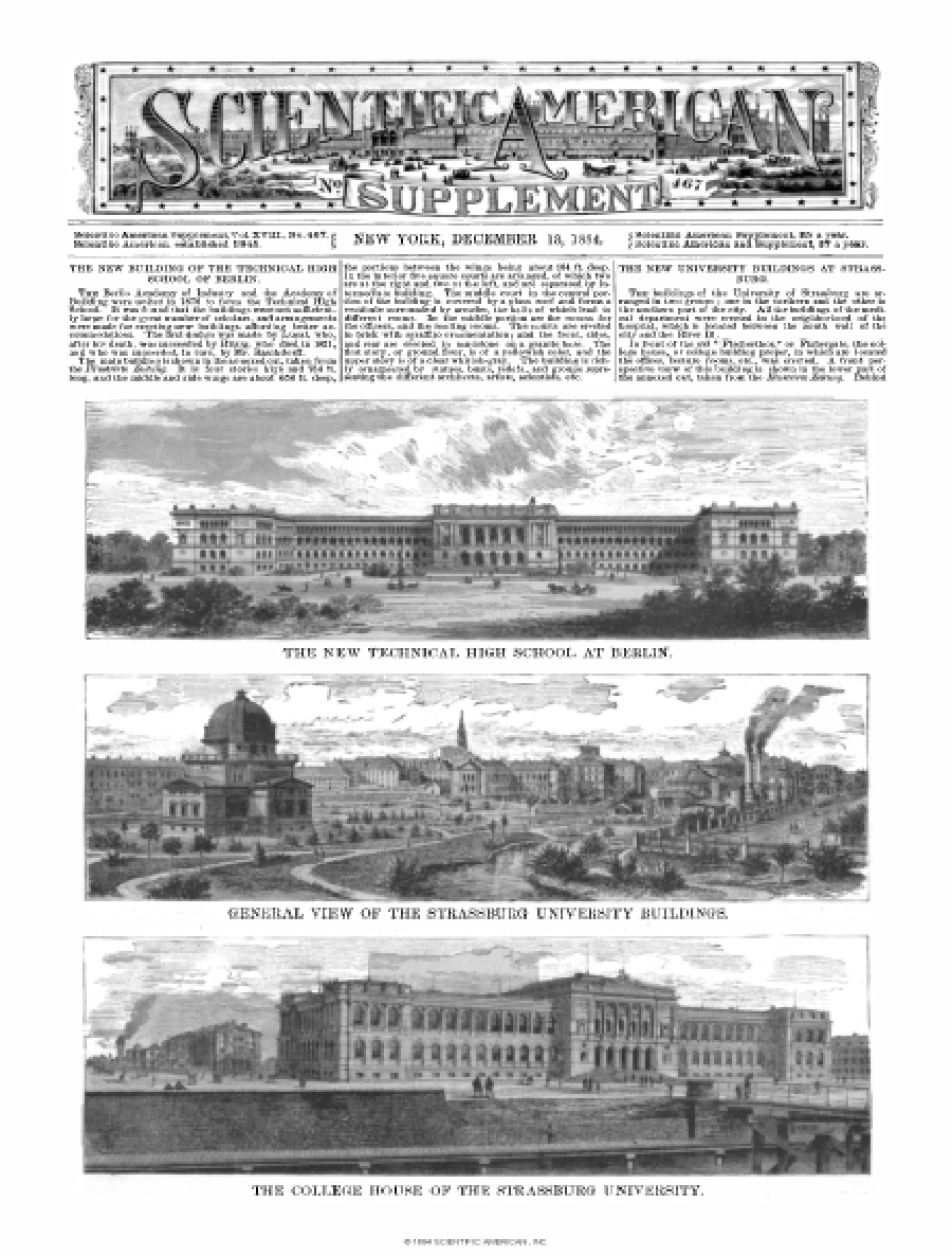 Issue Archive - 1884 | Scientific American