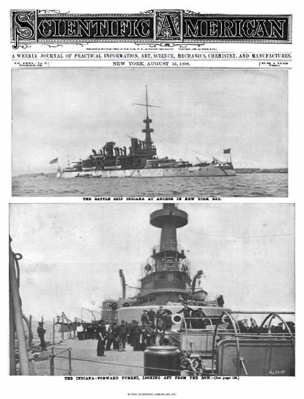 Index of Inventions - August 15, 1896 | Scientific American