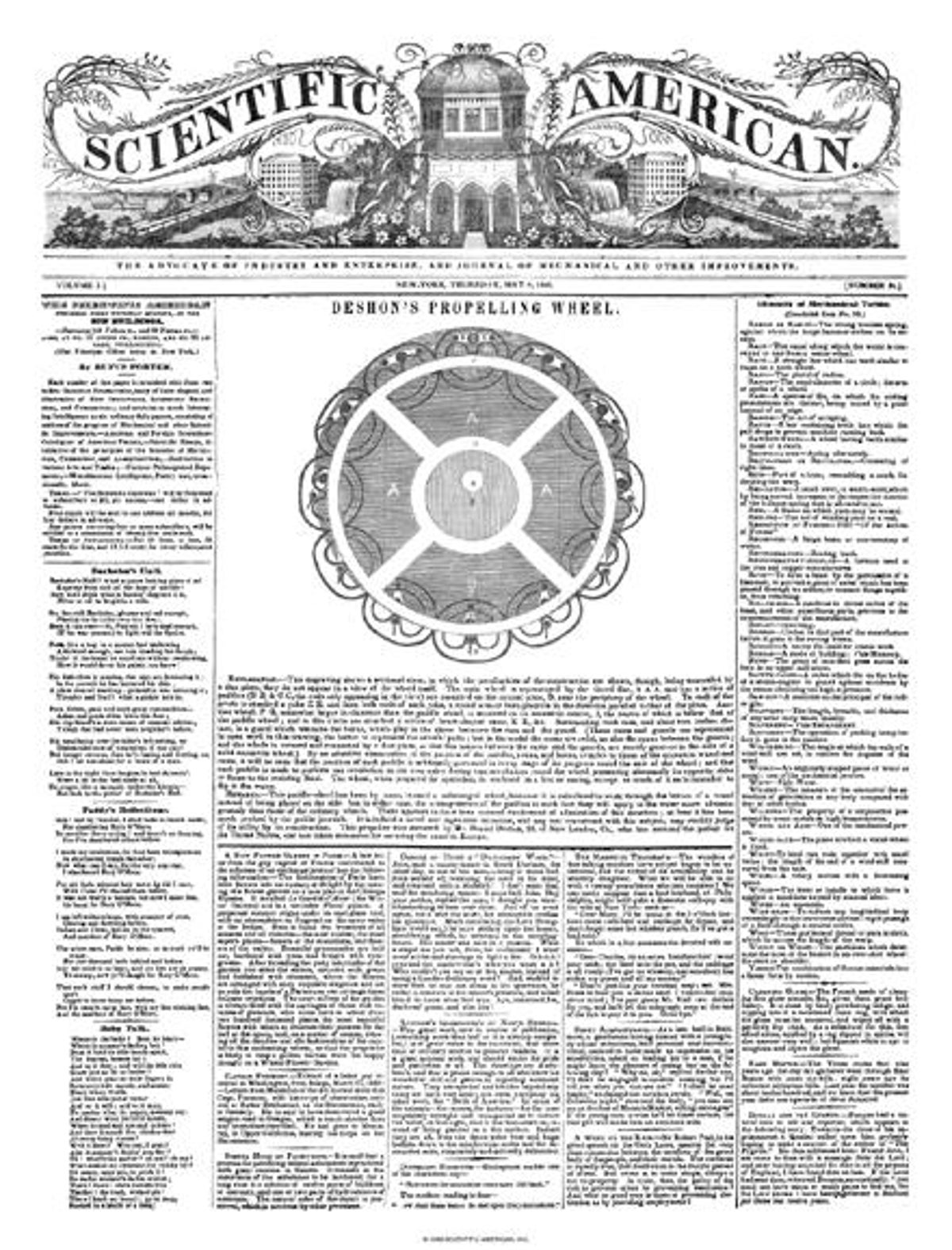 Scientific American Volume 1, Issue 34 | Scientific American