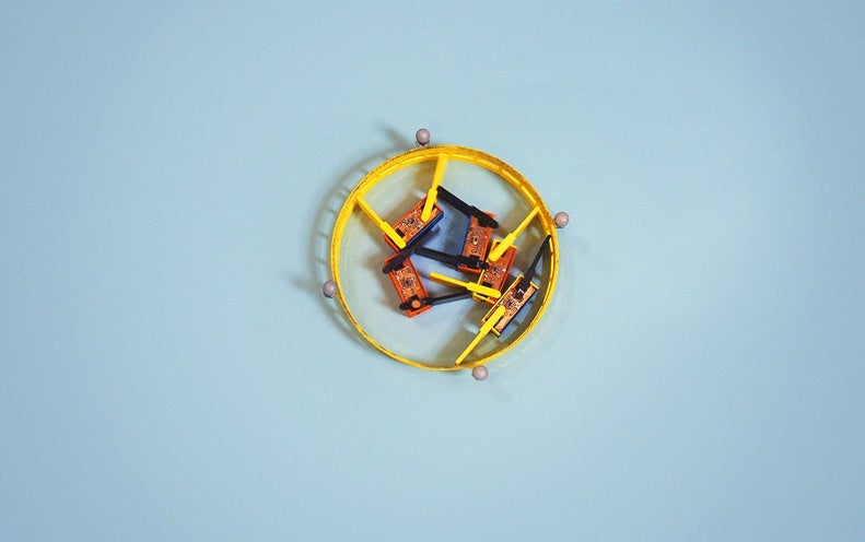 "Smarticle" Robot Swarms Turn Random Behavior into Collective ...