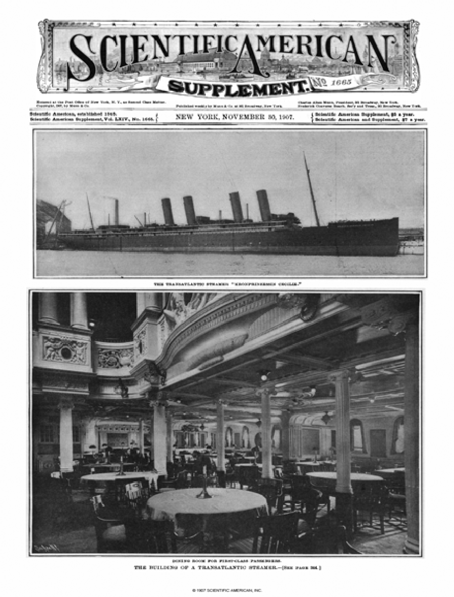 Issue Archive - 1907 | Scientific American