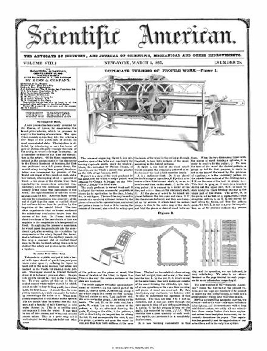 Scientific American Magazine Vol 8 No 25 Scientific American scientific-american-magazine-vol-8-no-25-scientific-american