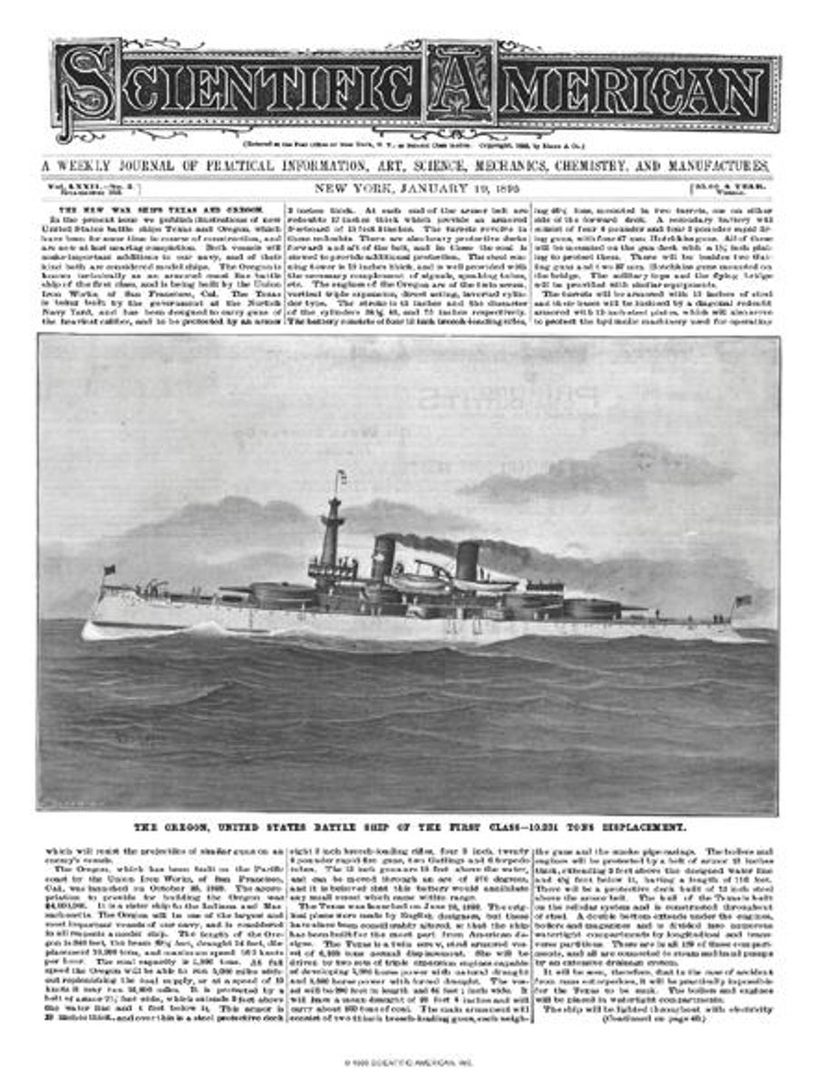 Patents - January 19, 1895 | Scientific American