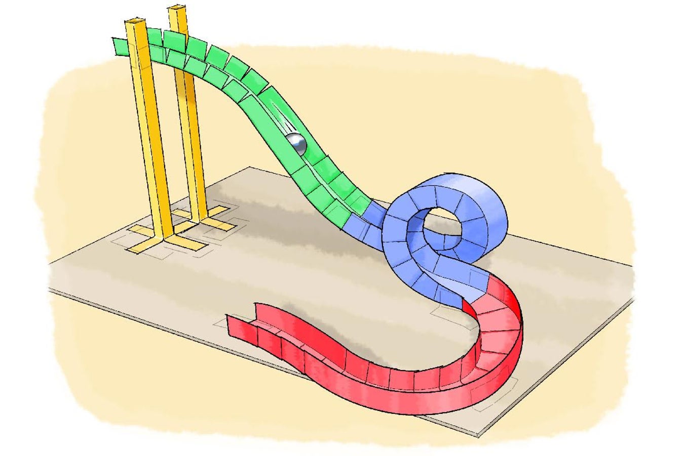 Paper Roller Coasters | Scientific American