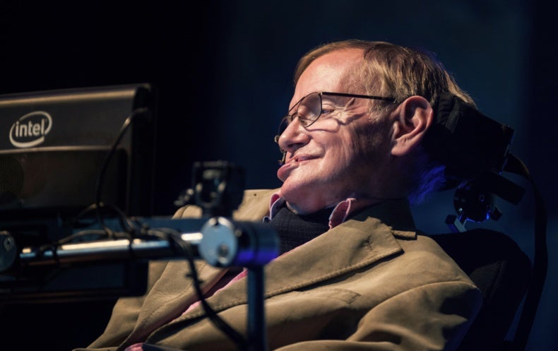 Stephen Hawking Wheelchair Computer