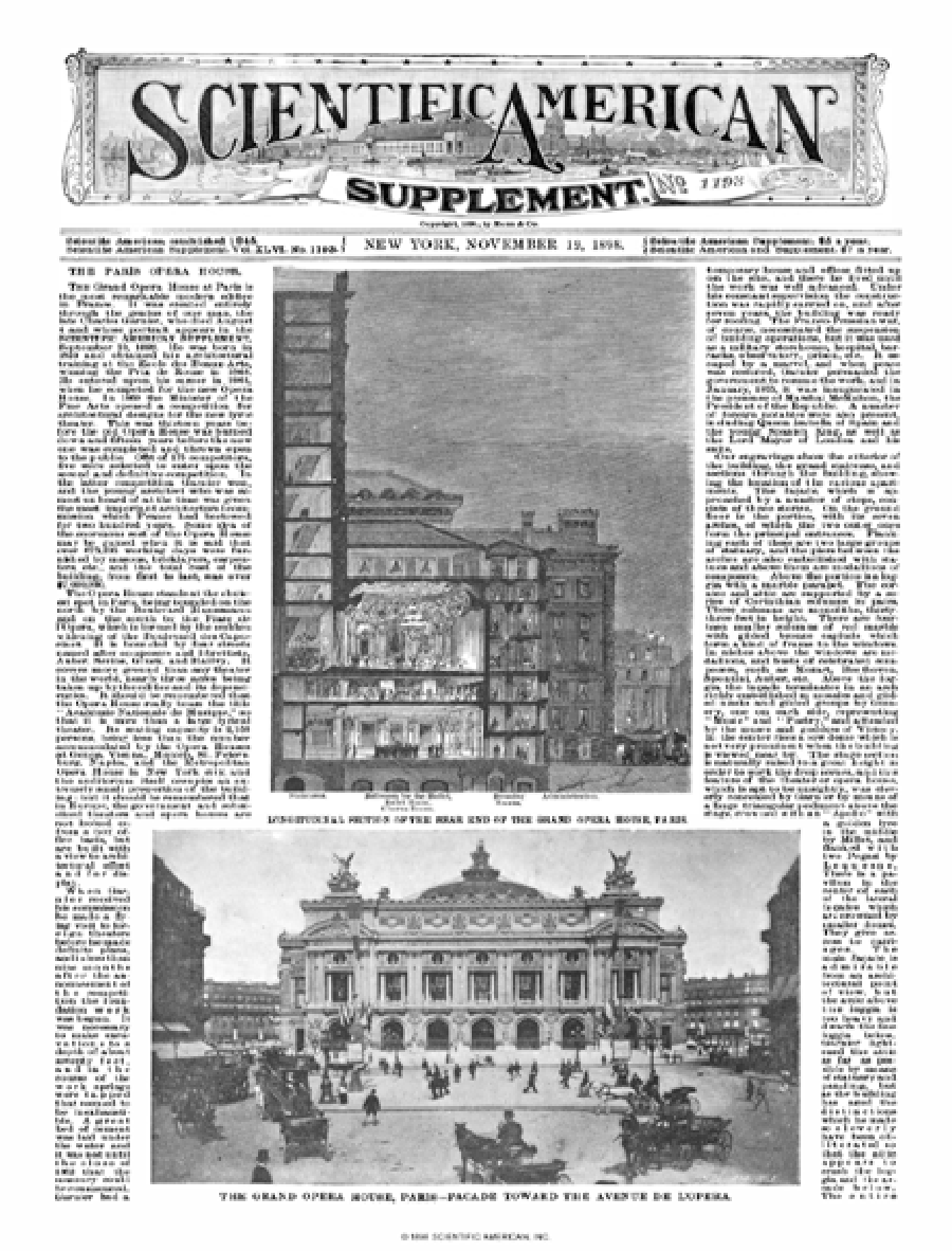 Issue Archive - 1898 | Scientific American