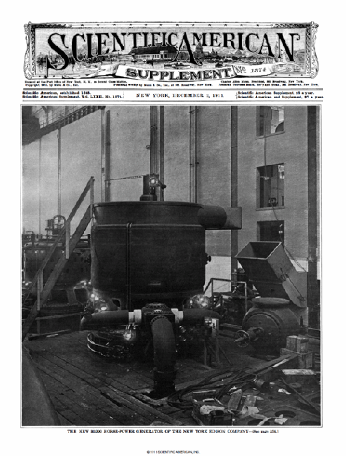 Scientific American Supplements Volume 72, Issue 1874supp | Scientific ...