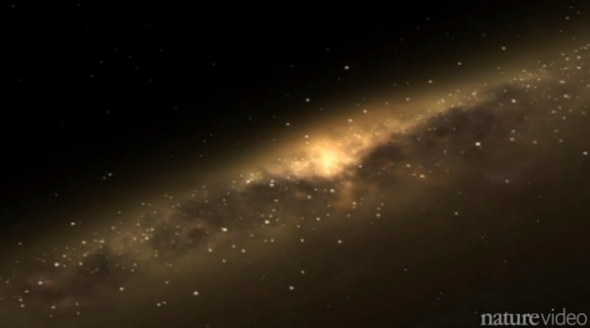 Evolution of the Cosmos Re-Created by Model of Large Slice of Universe ...