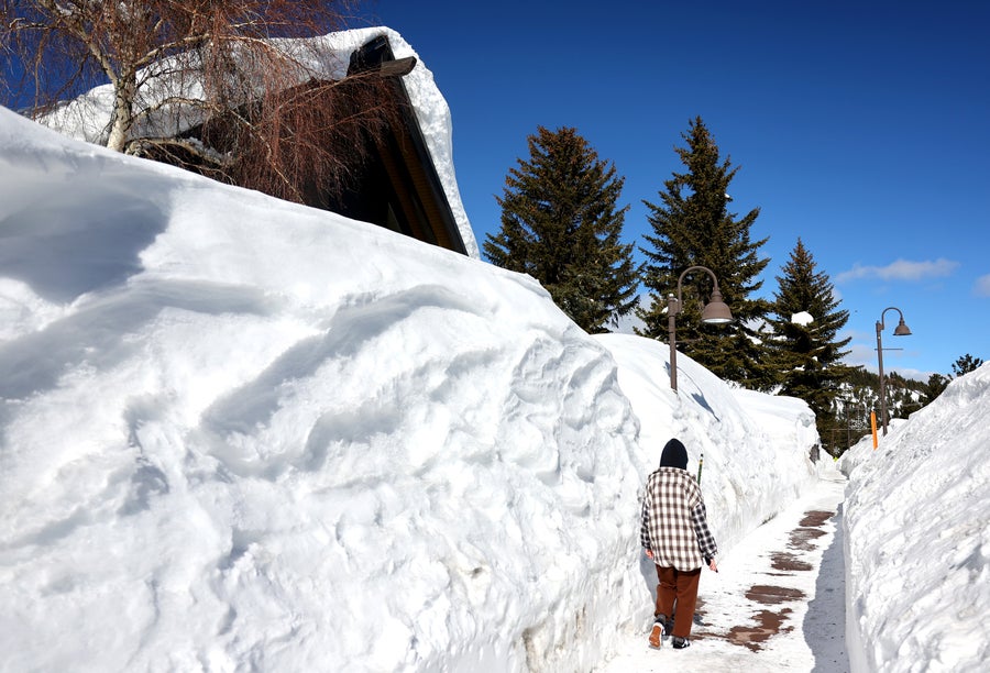 'Pretty Epic' Mountain Snowfall Stuns Californians | Scientific American