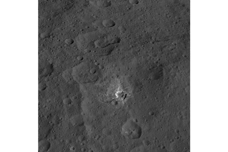 Water Ice on Ceres Boosts Hopes for Buried Ocean - Scientific American