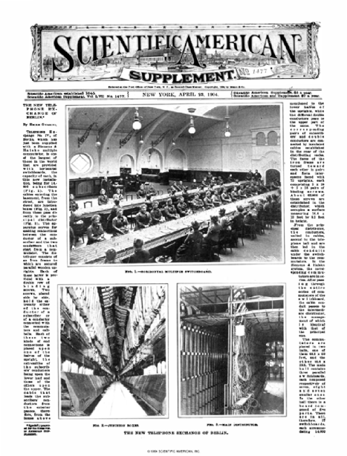 Scientific American Supplements Volume 57, Issue 1477supp | Scientific ...