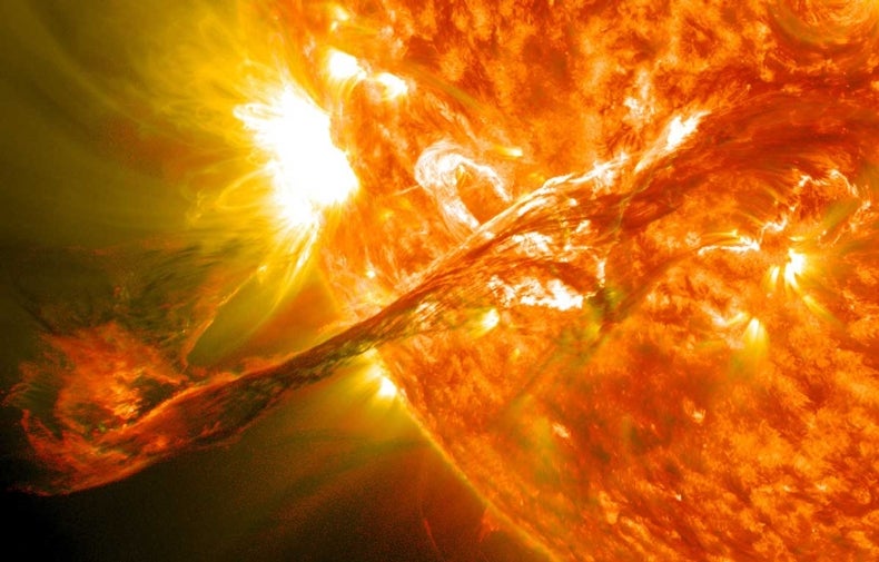 Mysteriously Powerful Particles from Solar Explosions Unveiled in New ...
