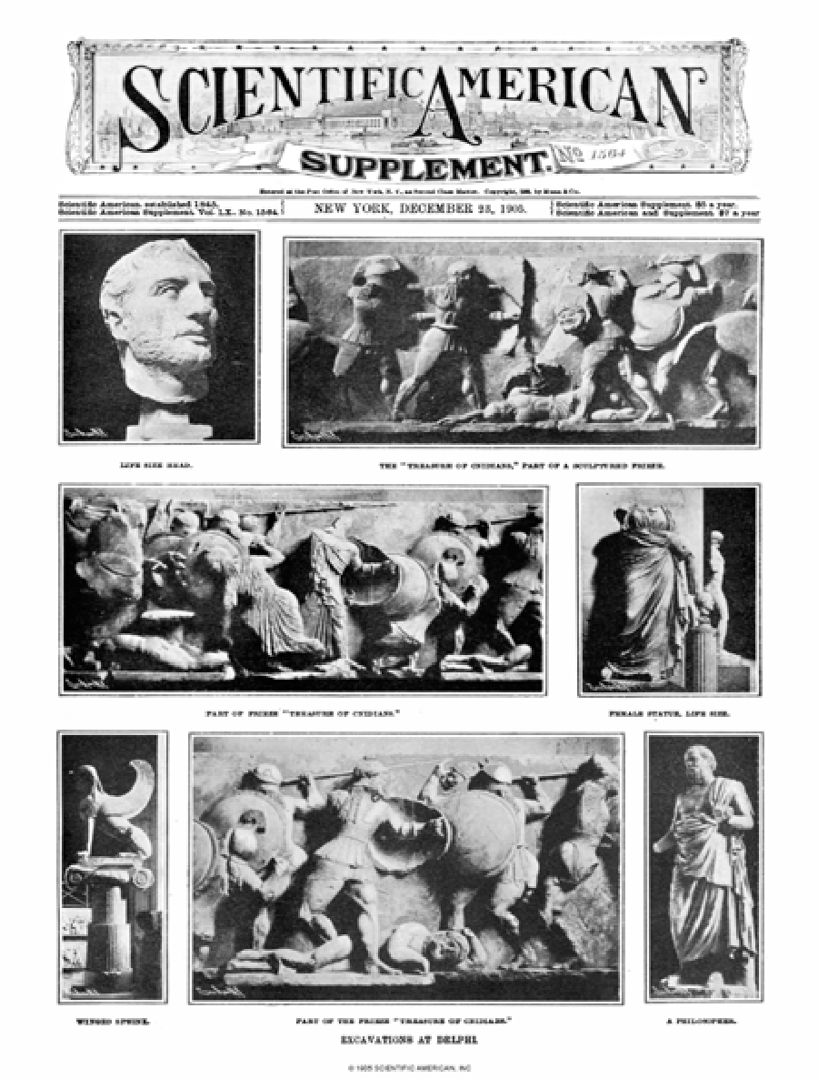 Issue Archive - 1905 | Scientific American